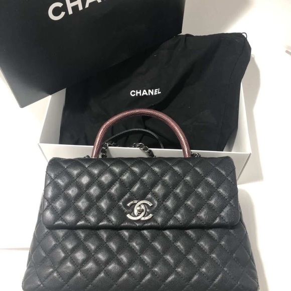 CHANEL | Bags | Chanel Coco Handlelizard Handle | Poshmark